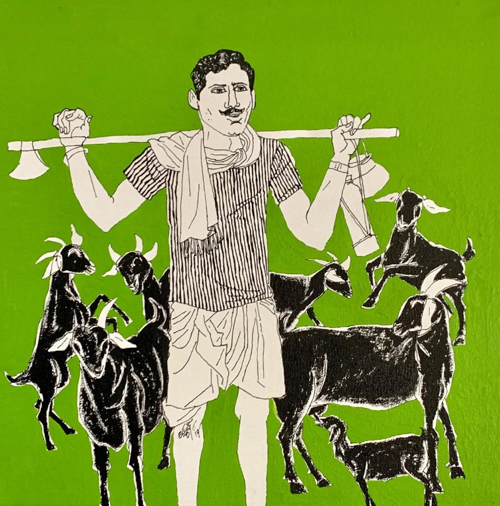 Song Of The Village Series 3 Artdias Online Art Gallery Buy Indian Song Of The Village Series 3 Artdias Online Art Gallery Buy Indian